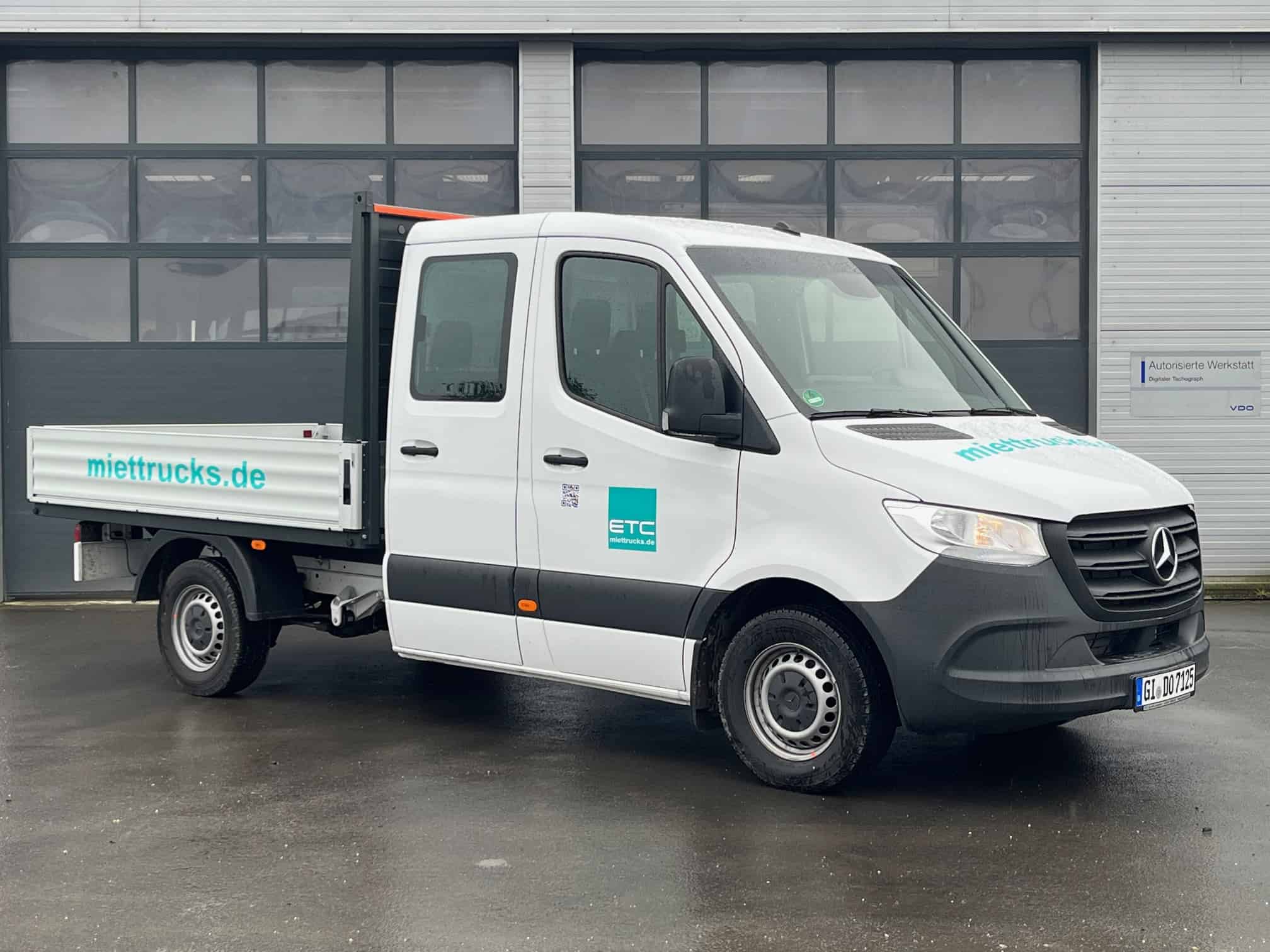 Doppelkabine Pritsche - Miettruckcenter