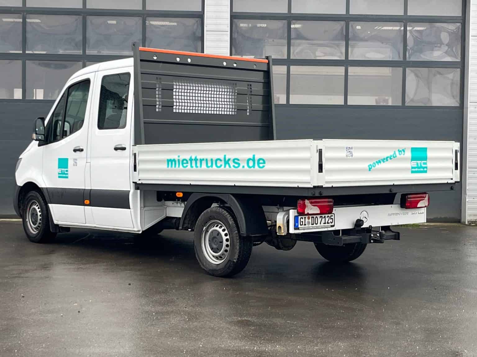 Doppelkabine Pritsche - Miettruckcenter